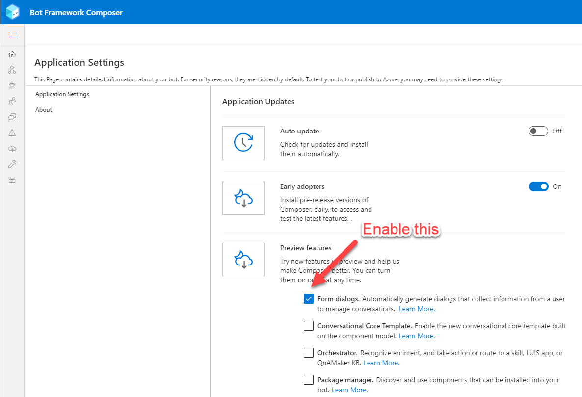 Generate Dialogs Automatically Using Form Dialogs For Bot Framework Composer